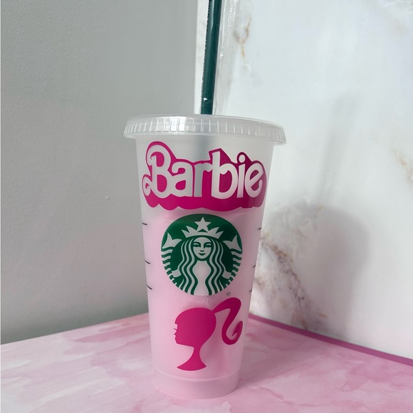Starbucks | Kitchen | Barbie Starbucks Venti Starbucks Cup Cold Cup ...